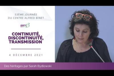 53ème Journée du Centre Alfred Binet - 4 décembre 2021 | asm13.org